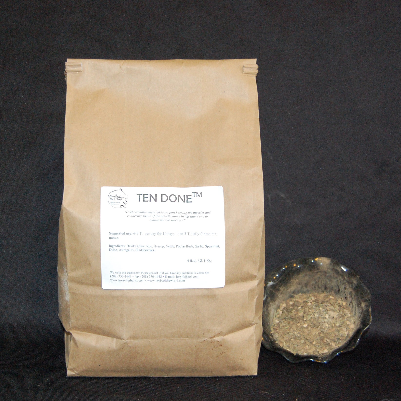 Ten Done™ EQ38 | Equine Muscle, Tendon & Ligaments Support – Herbs of ...